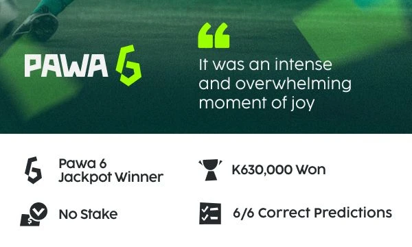 Maxime Wins K630,000 on Pawa6 – From Loss to Triumph | betPawa Zambia